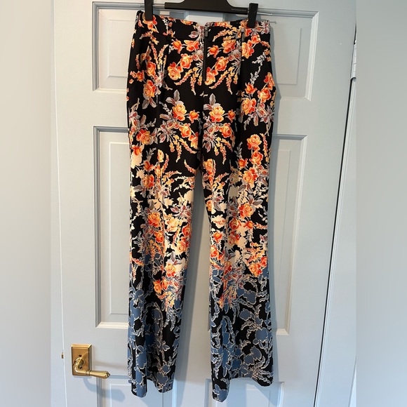 BCBG | Pants & Jumpsuits | Bcbg Floral Trousers | Poshmark
